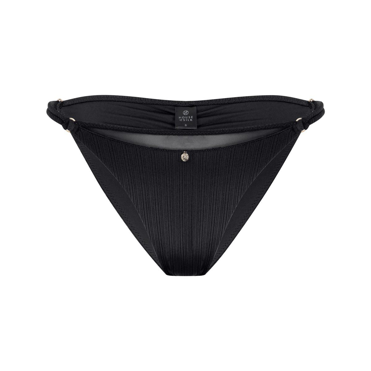 Evelyn Bikini Bottom Black – House of Silk